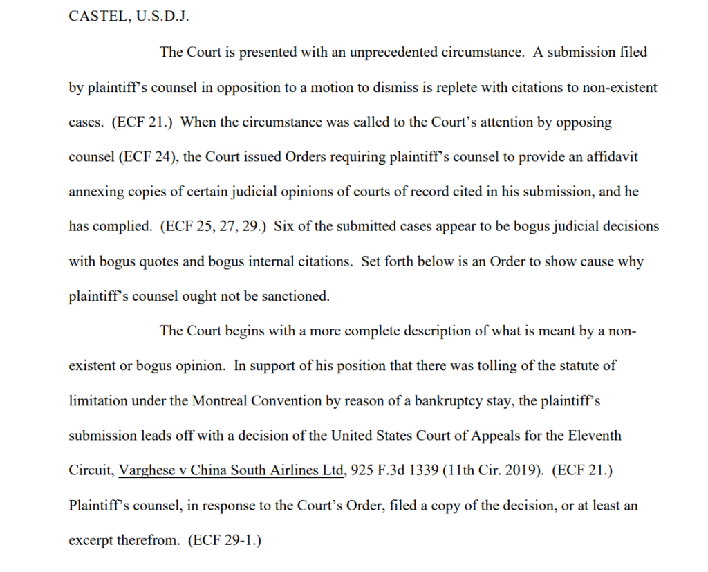 Lawyer caught generating false legal cases with ChatGPT | DailyAI